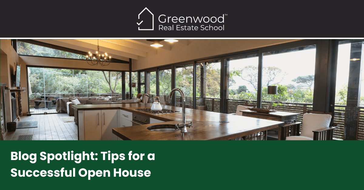 Tips for A Successful Open House - Greenwood Real Estate School
